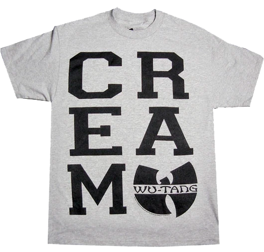 Wu Tang ( C.R.E.A.M Shirt) – The Psycho Shop / Psycho Realm Merchandise Wu Tang ( C.R.E.A.M Shirt) – The Psycho Shop / Psycho Realm Merchandise
