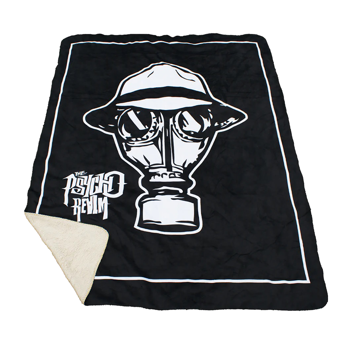 Psycho Realm Gas Mask FULL size blanket – The Psycho Shop / Psycho ...
