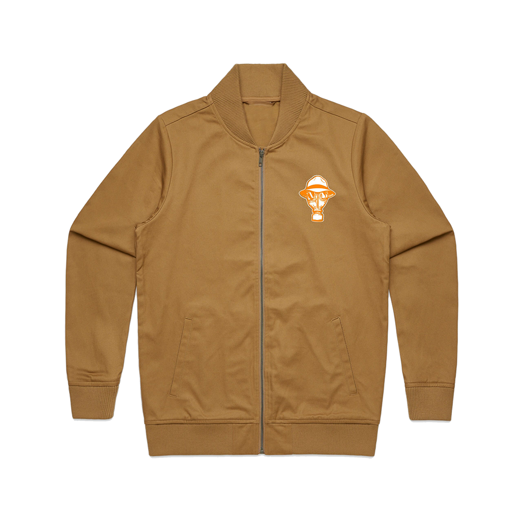 PSYCHO CITY BOMBER JACKET (SAND) – The Psycho Shop / Psycho Realm ...