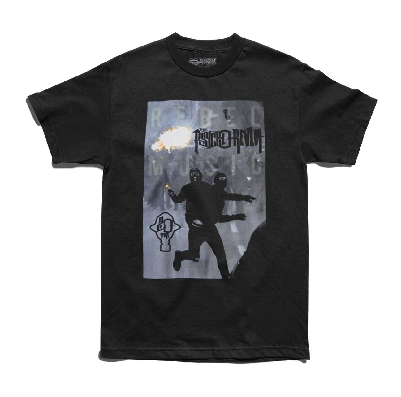 Riots tee – The Psycho Shop / Psycho Realm Merchandise