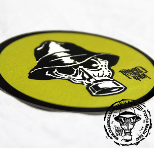 PSYCHO REALM OG MASK STICKER – The Psycho Shop / Psycho Realm Merchandise