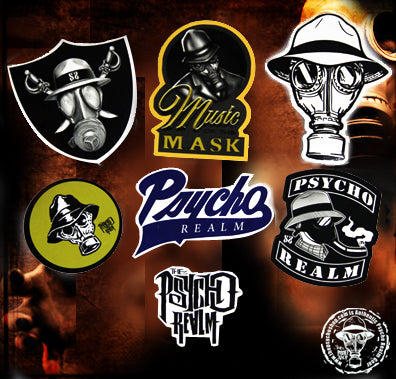 PSYCHO REALM STICKER PACK – The Psycho Shop / Psycho Realm Merchandise
