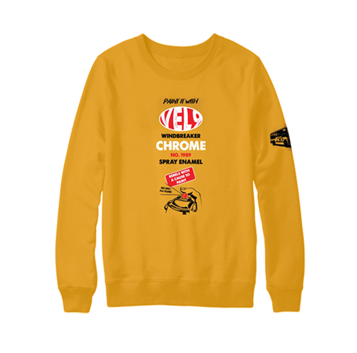 Only for the month of Feb VEL NINE Yellow Long Sleeve – The Psycho Shop ...